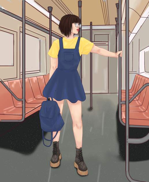 bus ride - ibisPaint