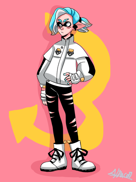 My splatoon 3 inkling - ibisPaint
