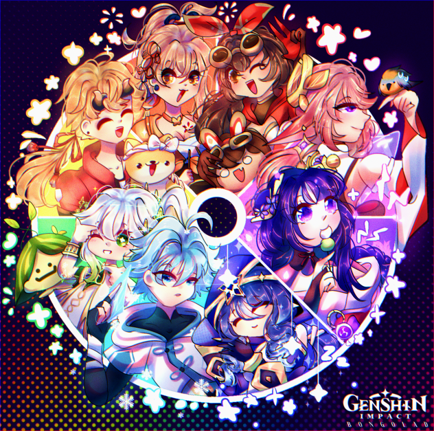 Genshin Impact Color Wheel - ibisPaint