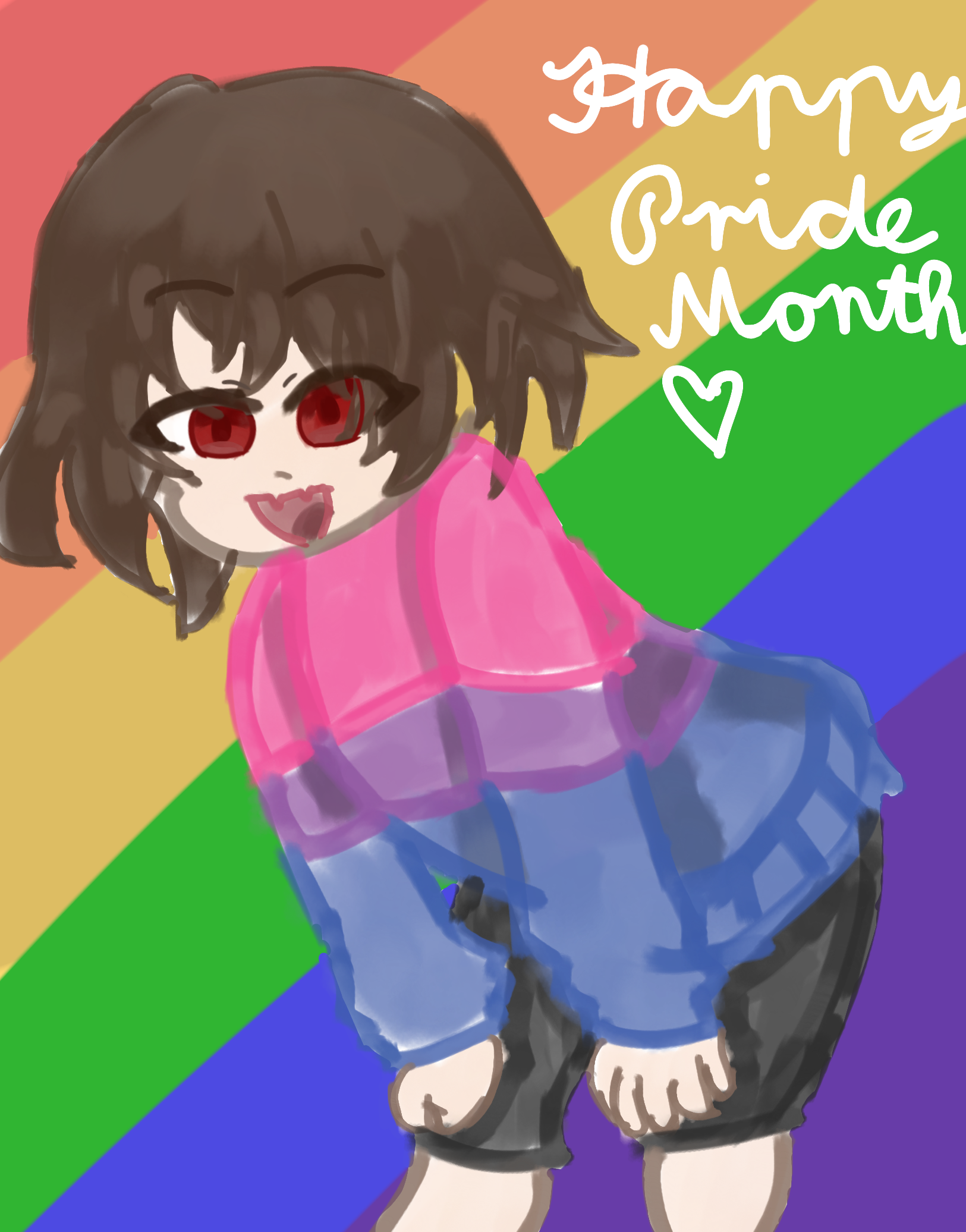 HAPPY PRIDE MONTH YALL ♡ - ibisPaint
