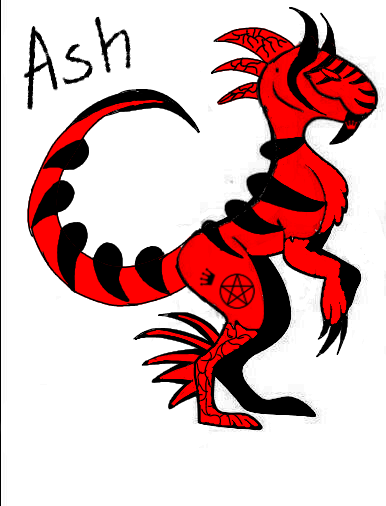 Demon Mochi Raptor - ibisPaint