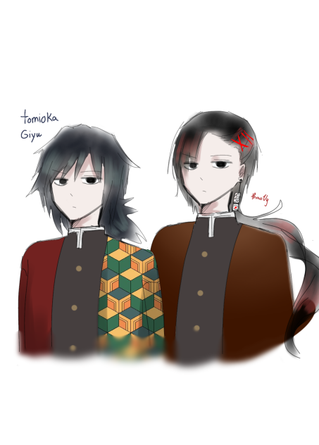 Giyu and me - ibisPaint