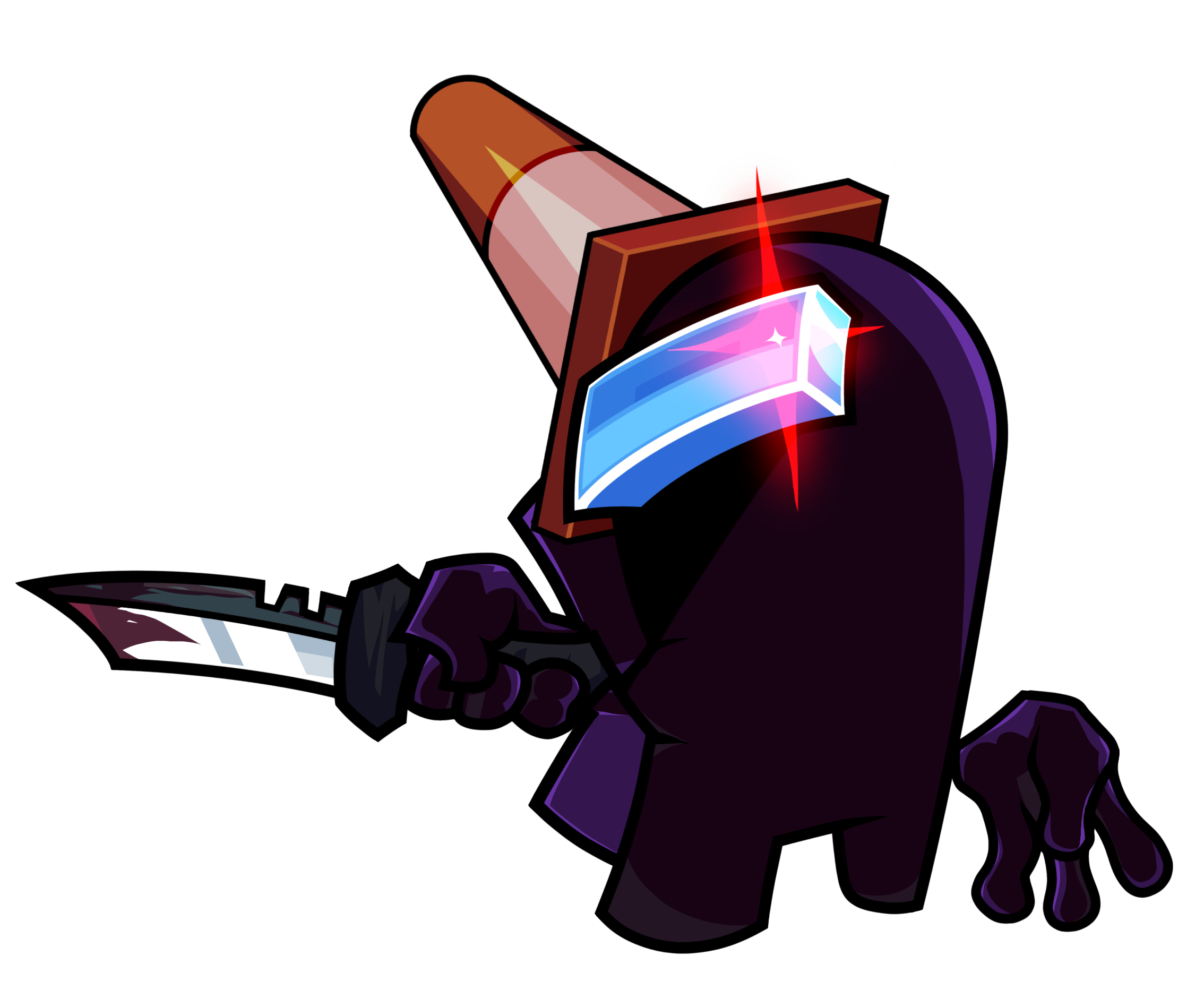 Black idle sprite finished - ibisPaint