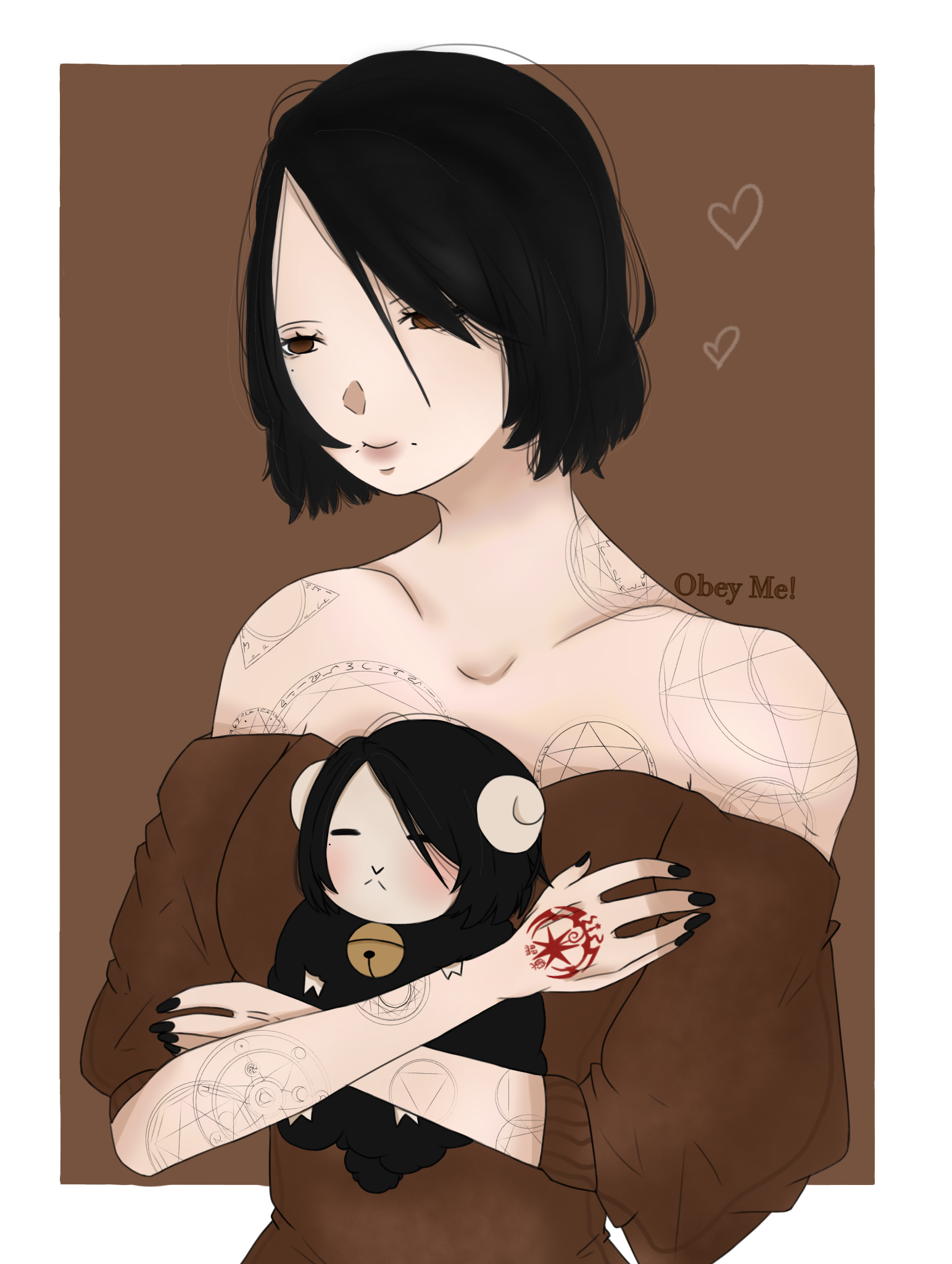 Obey me! “sheep” & “pack marks” - ibisPaint