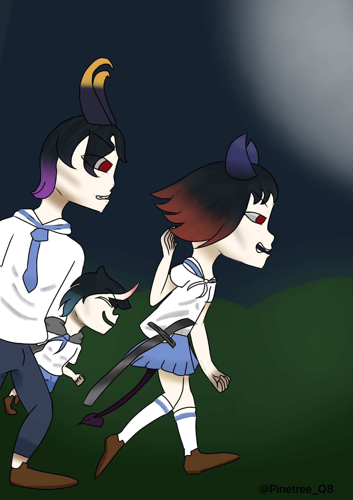 Vampire’s strike - ibisPaint