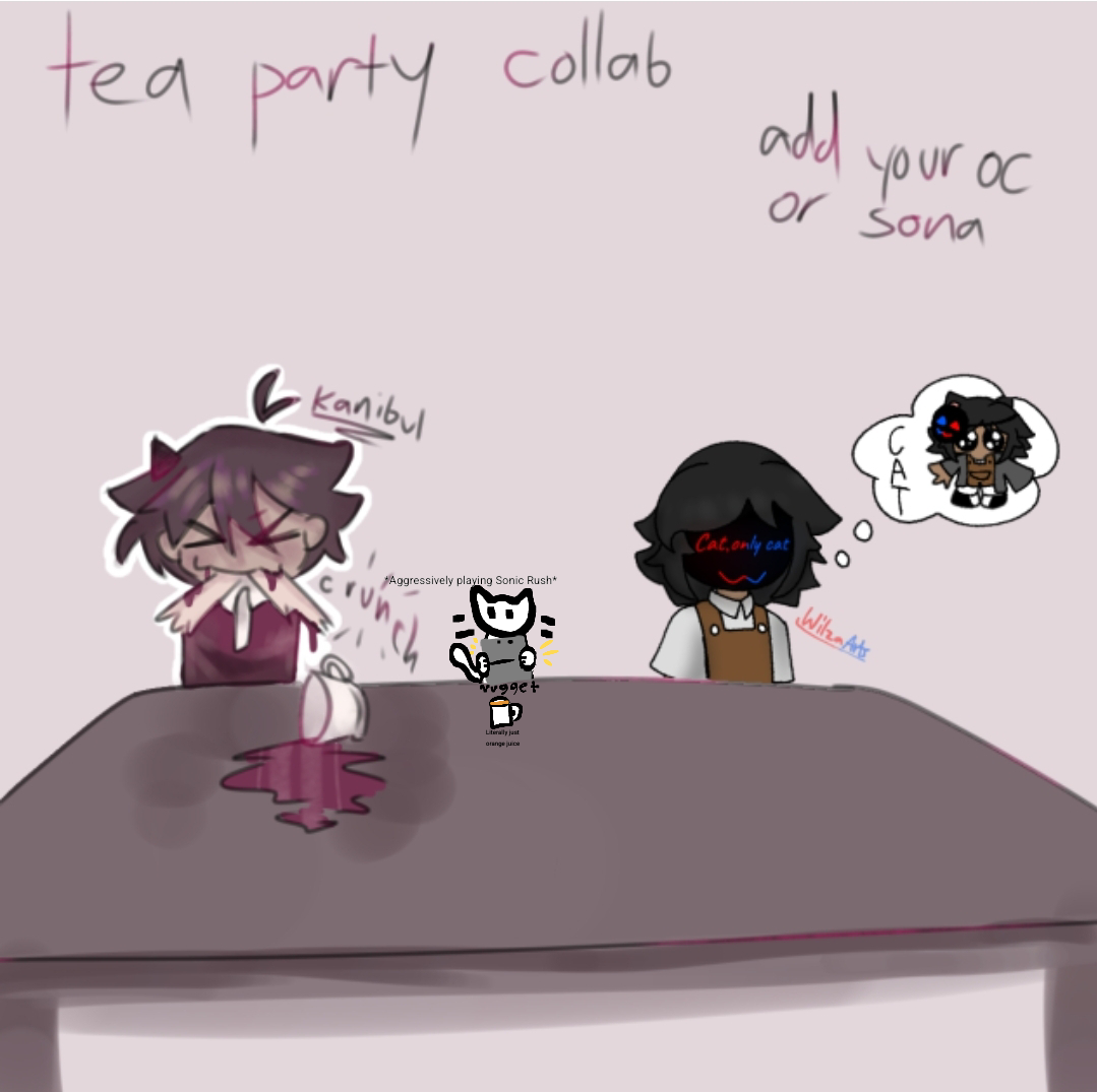 Tea Party Collab - ibisPaint