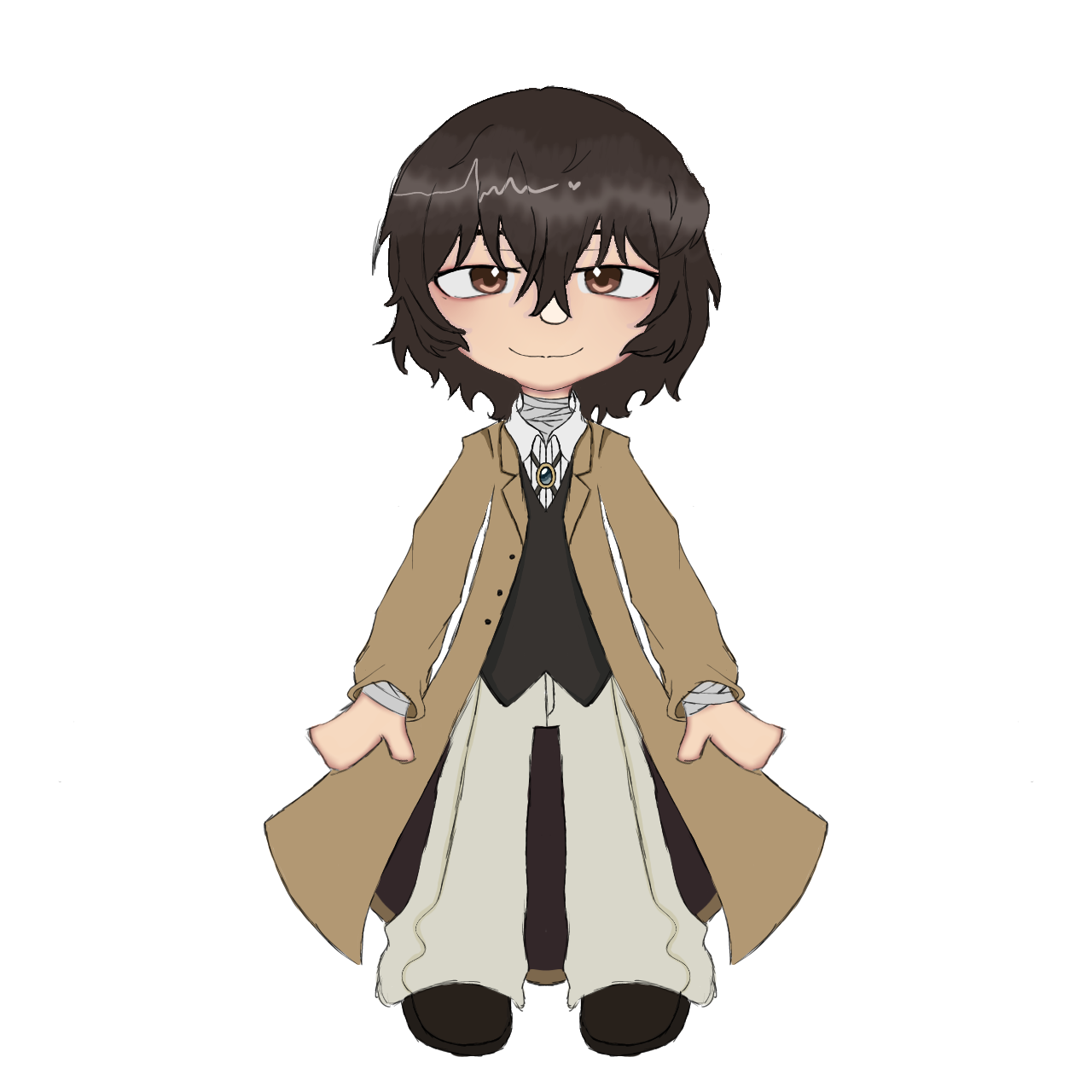 Dazai BSD fanart - ibisPaint