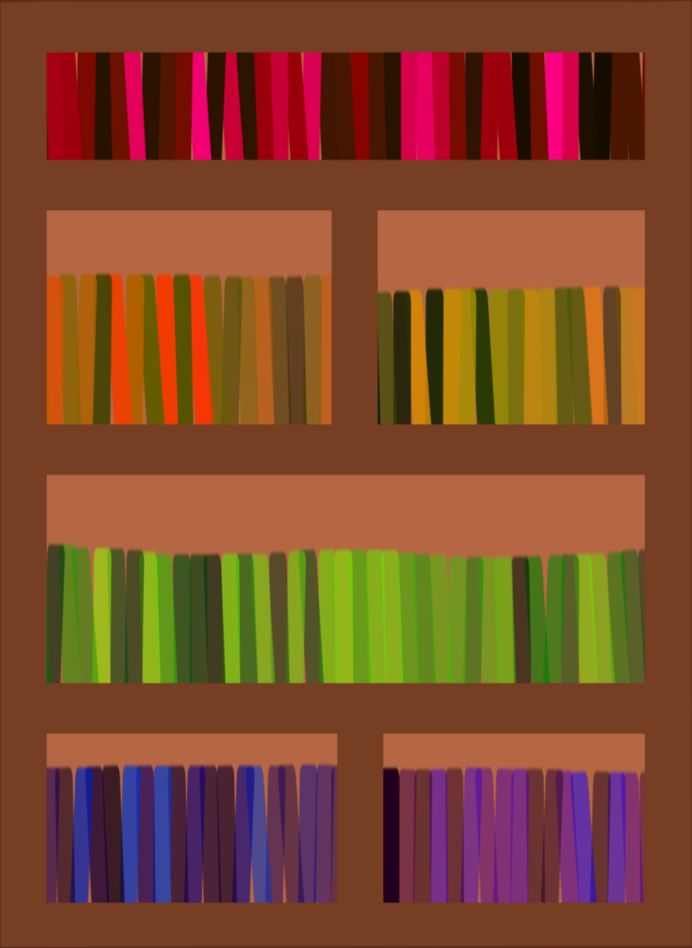 Bookshelf (Background) - ibisPaint