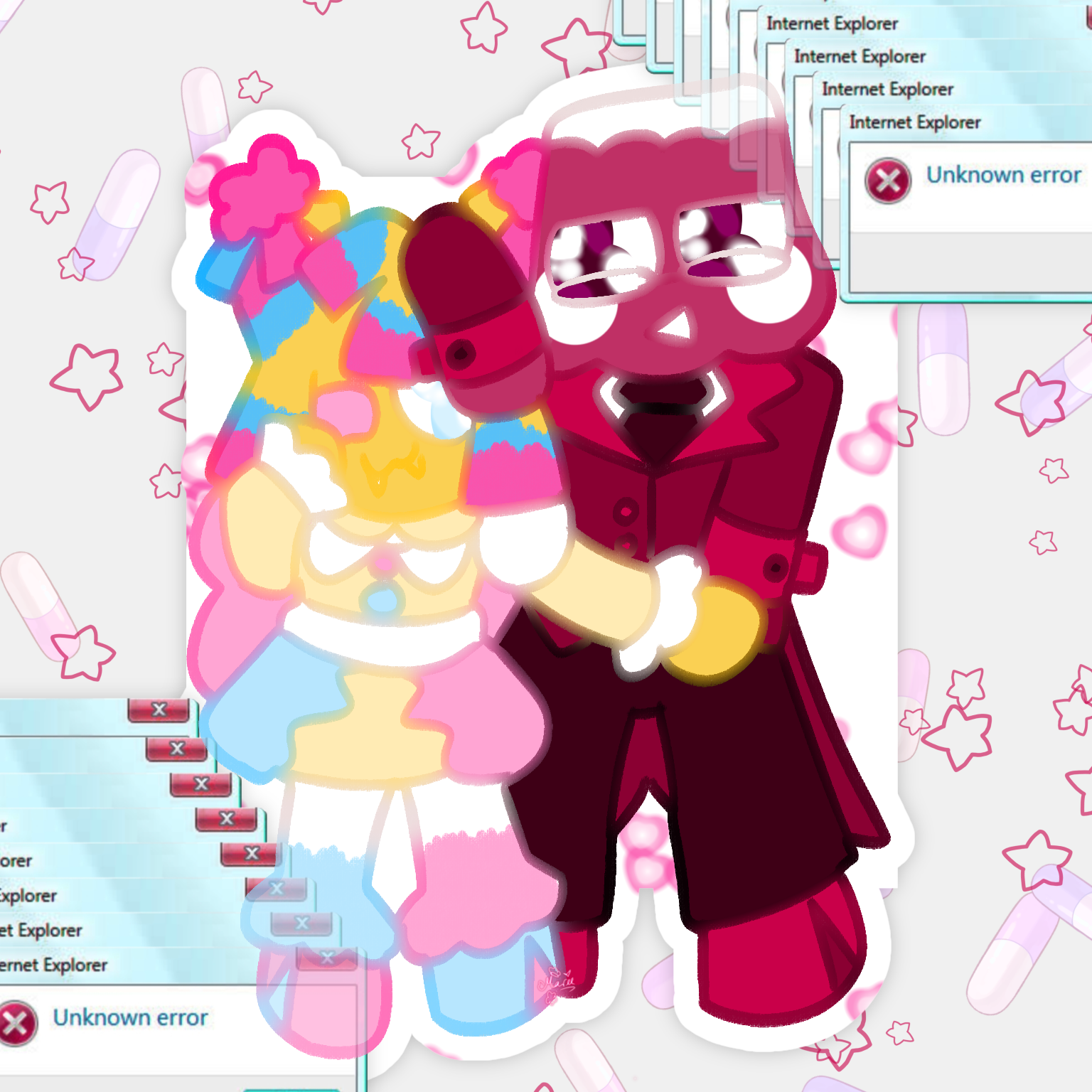 Glow-In-The-Dark Sweets - ibisPaint