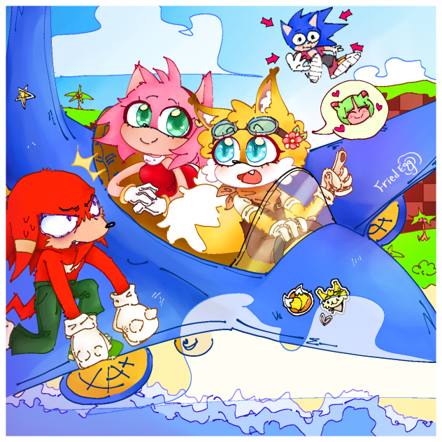 Plane Safety - ibisPaint