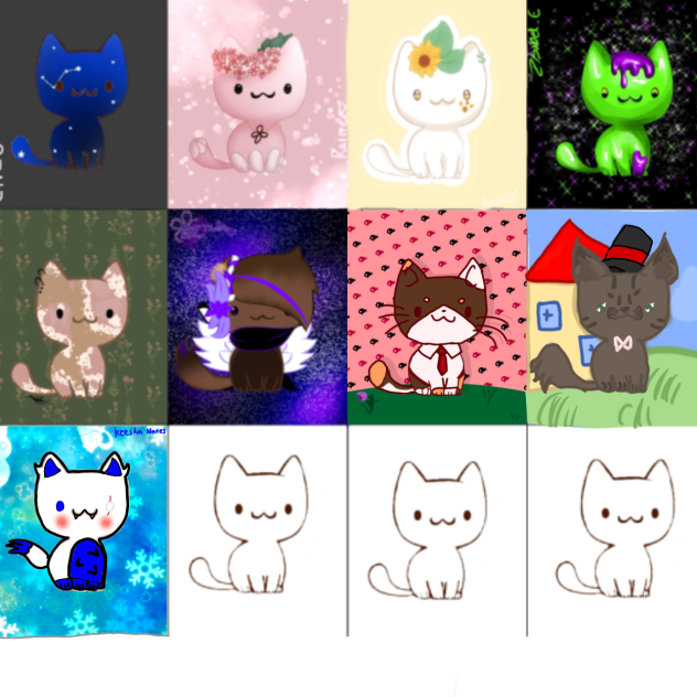 cat collab. - ibisPaint