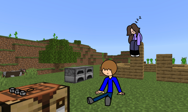 Minecraft collab - ibisPaint