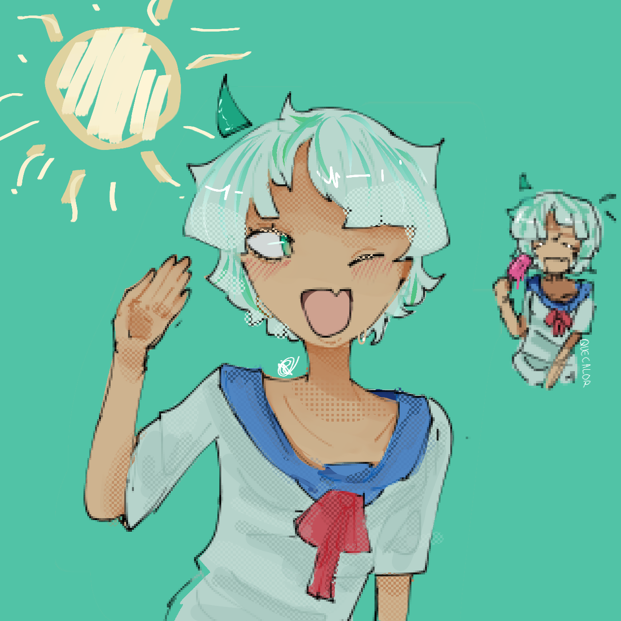 Que Calor! - ibisPaint