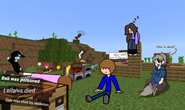 !¡minecraft collab¡! - ibisPaint