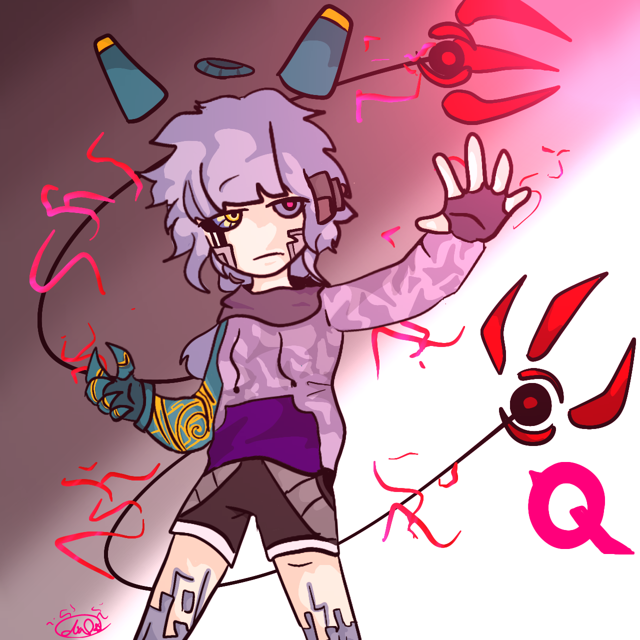 『Q』 - ibisPaint