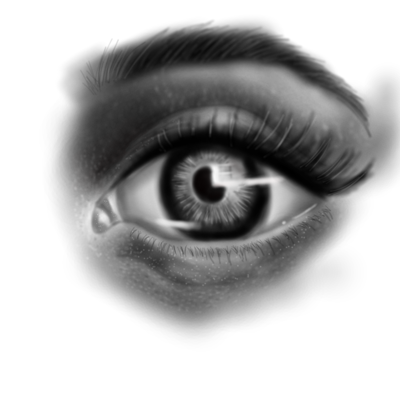 ojo realista - ibisPaint