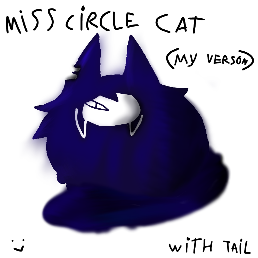 miss circle cat - ibisPaint