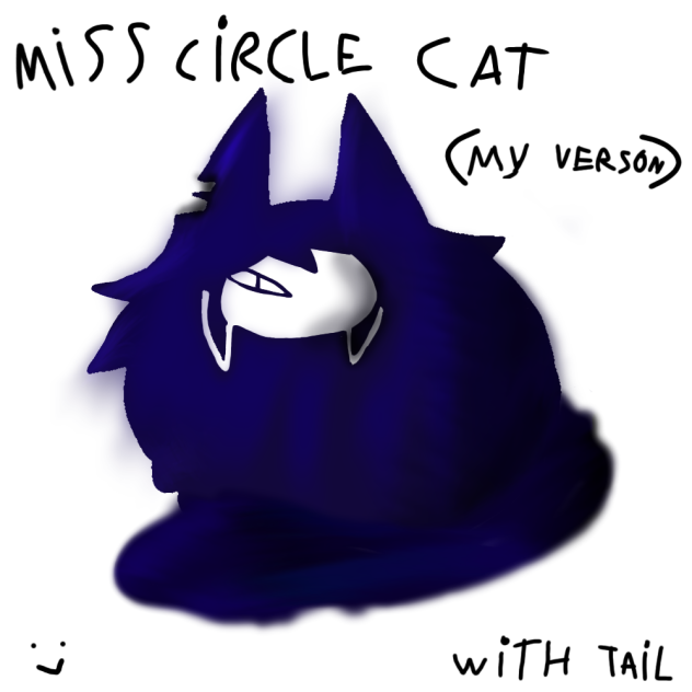 miss circle cat - ibisPaint