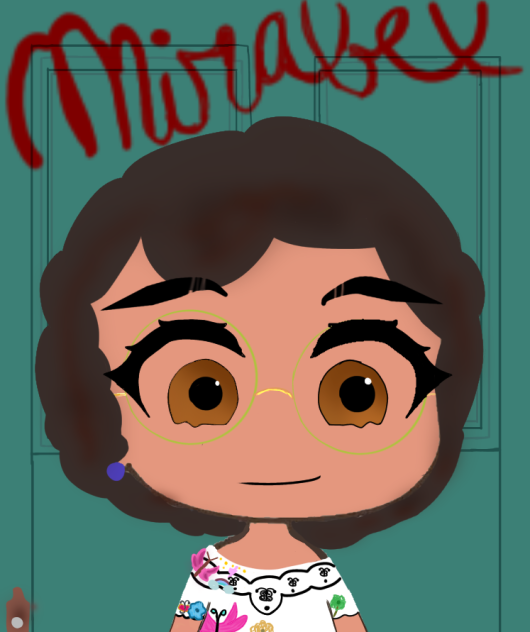 I draw mirabel! From encanto - ibisPaint