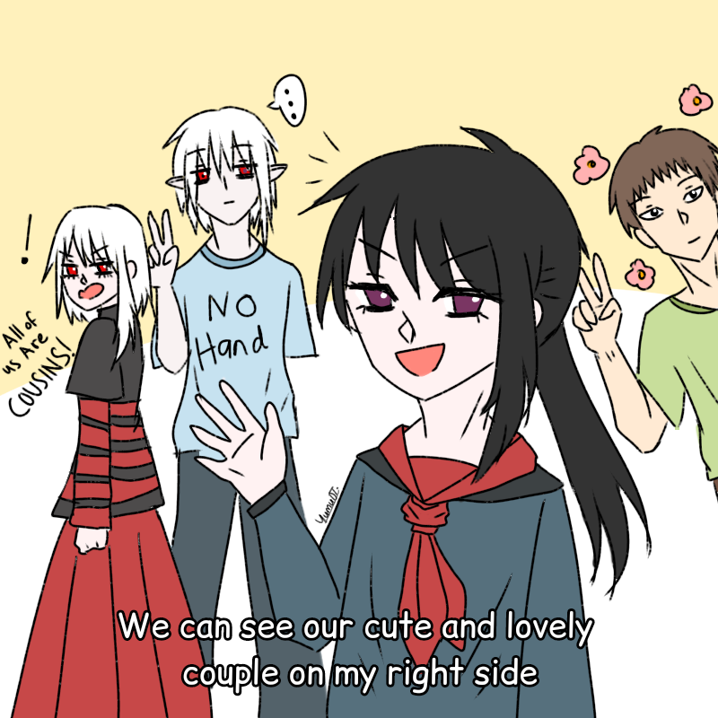 Weird cousins - ibisPaint