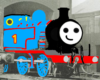 Thomas The Tank engine E2 - ibisPaint