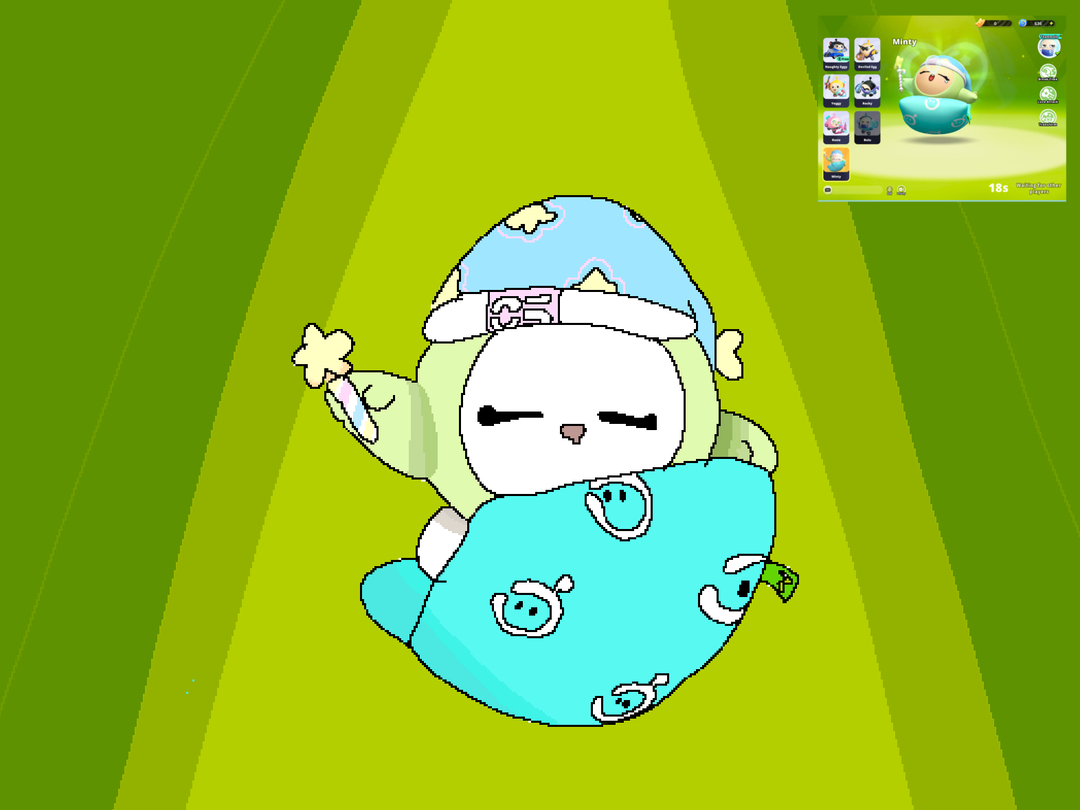 Eggy party minty - ibisPaint