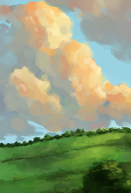 Landscape (Cloudy Skies) - ibisPaint