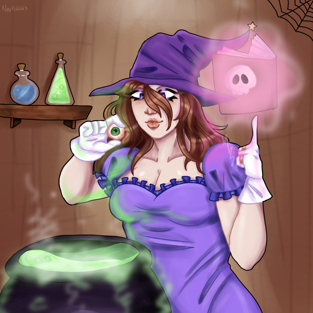 Witch redraw - ibisPaint
