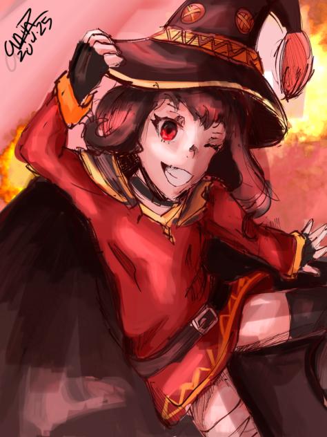 Megumin - ibisPaint