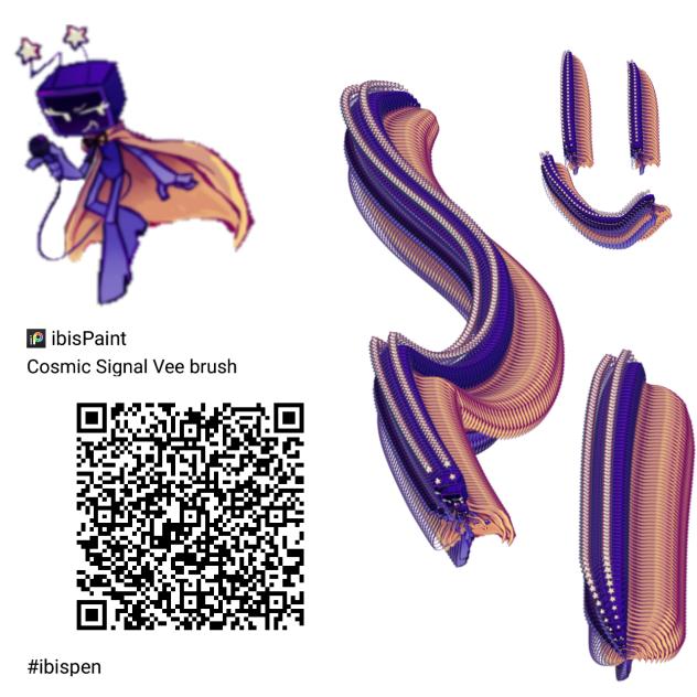 cosmic signal vee brush - ibisPaint