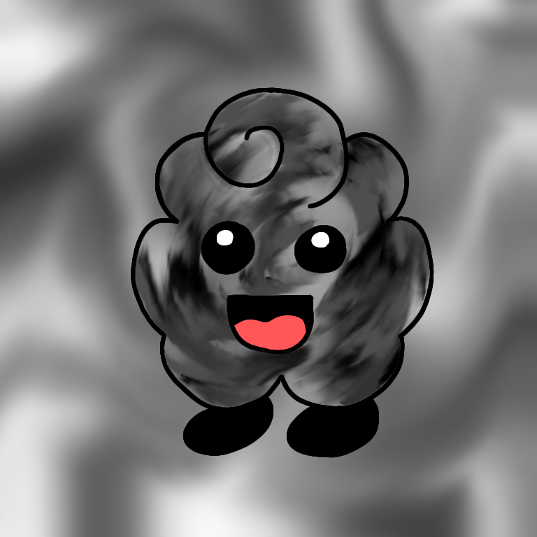 Black puff - ibisPaint