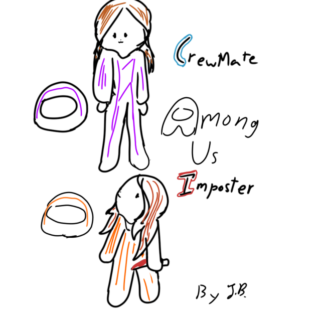 Among Us Crewmate&imposter - ibisPaint