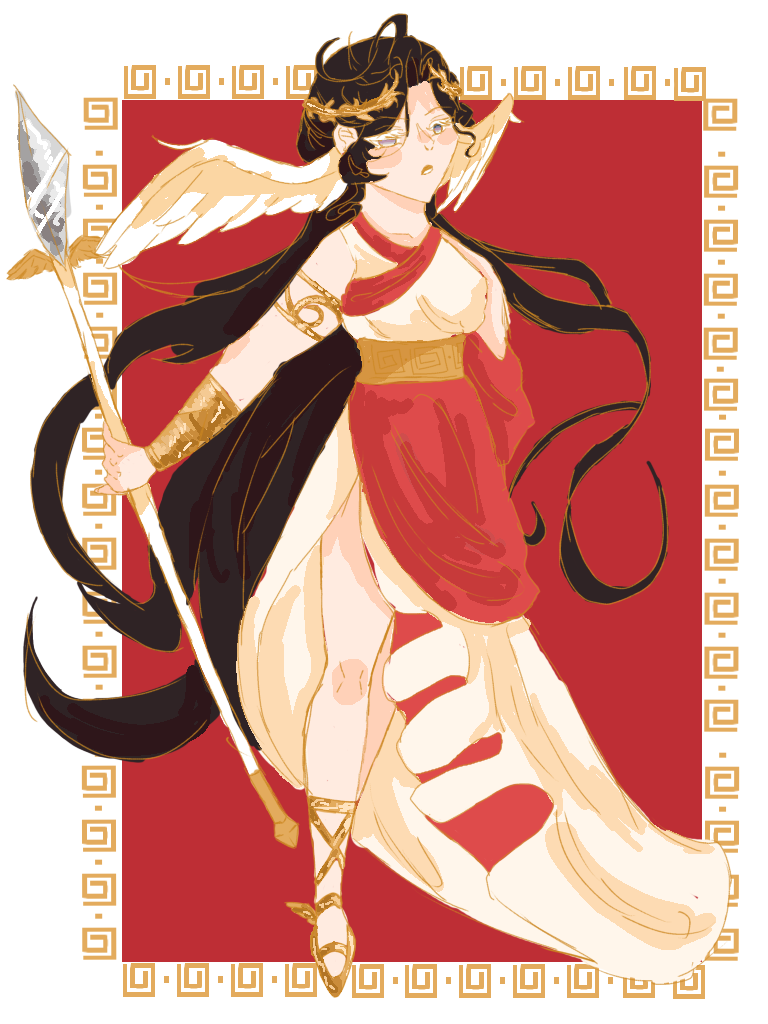 Another Goddess portrait - ibisPaint