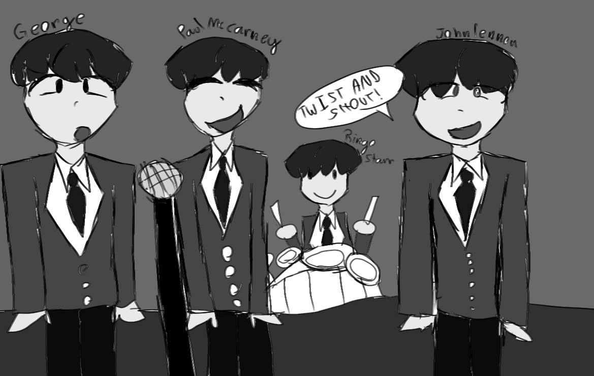 I love The Beatles - ibisPaint