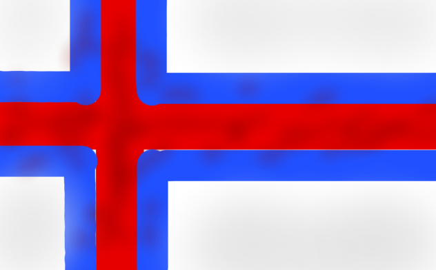 Faroe islands flag - ibisPaint