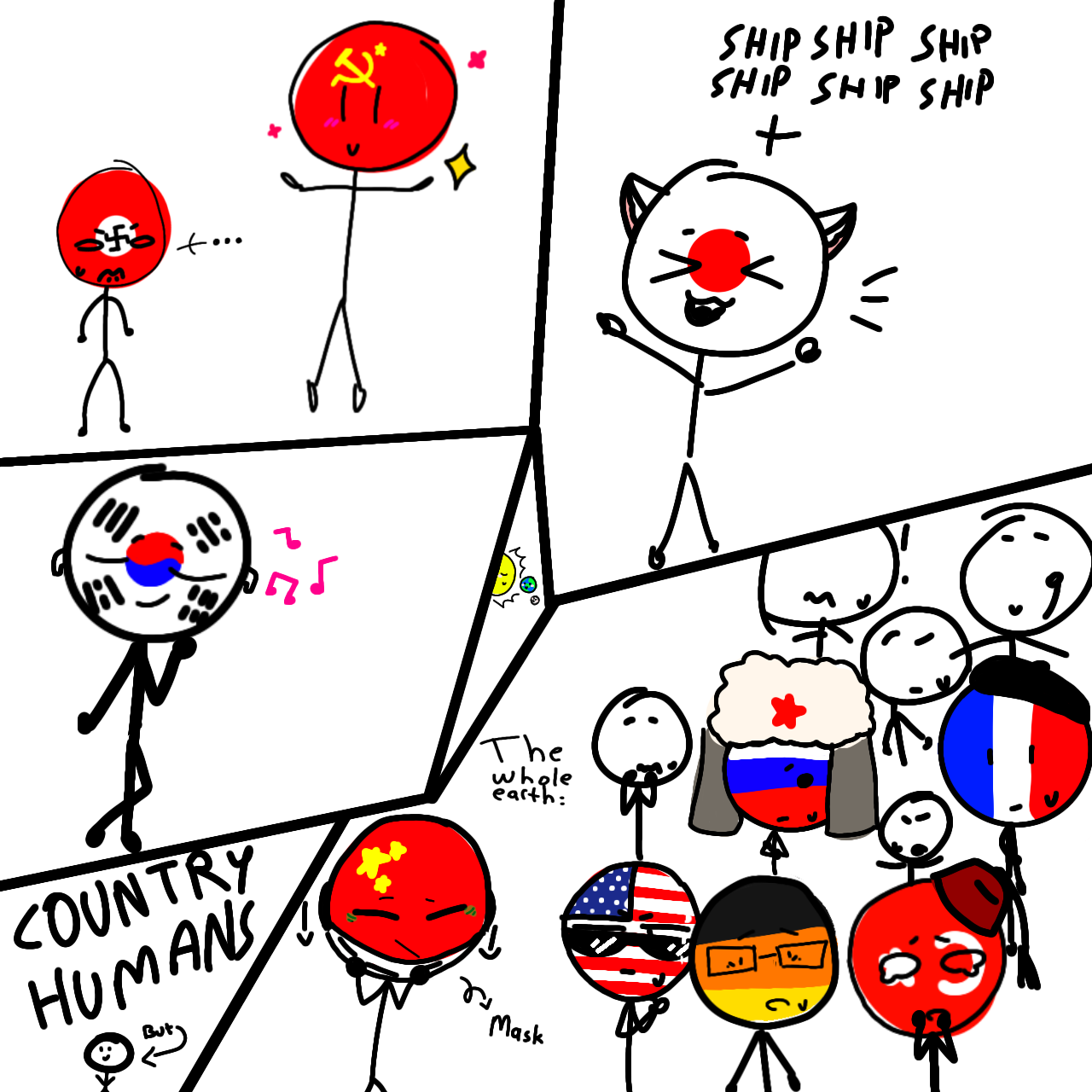 Countryhumans memes - ibisPaint