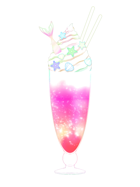 IBM3813 Mermaid parfait b - ibisPaint