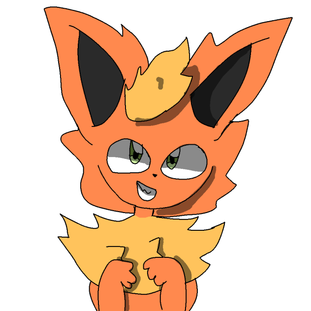 Flareon kawaii - ibisPaint