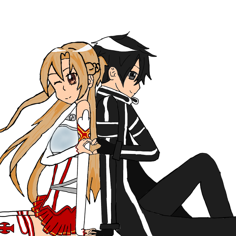 Asuna X Kirito 2 - ibisPaint