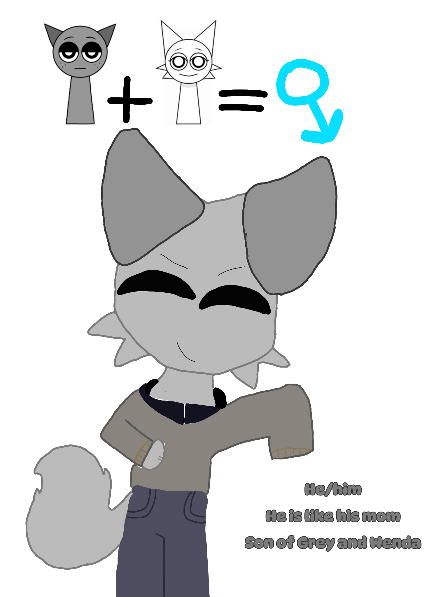 Gray+Wenda (read description) - ibisPaint