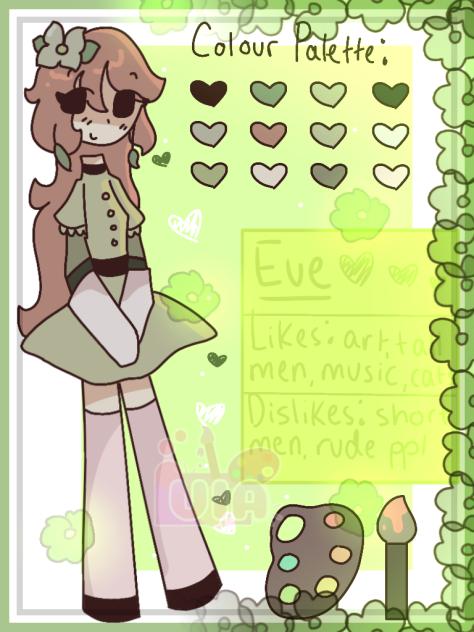 Eve reference sheet - ibisPaint