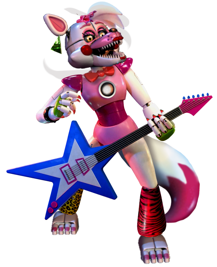 Blursed Glamrock Funtime Foxy - ibisPaint