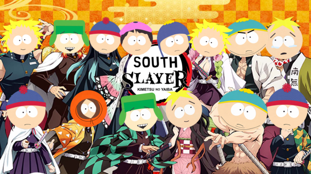 South Slayer (South park + Demon Slayer) - ibisPaint