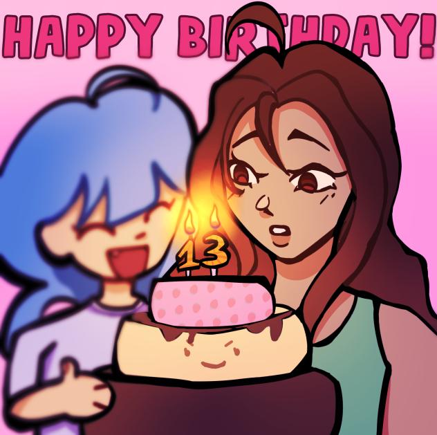 HBD KAGAMI! - ibisPaint