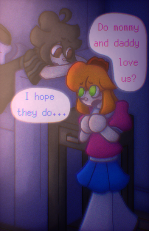 Elizabeth Wondering about their Parents - ibisPaint