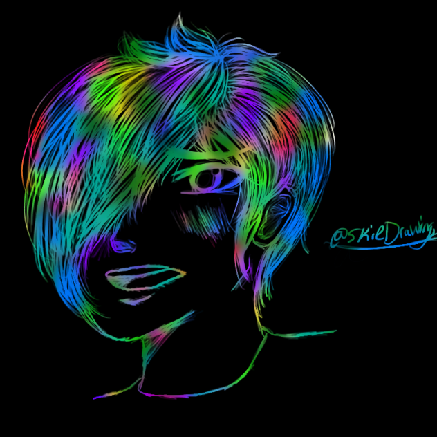 scratch art - ibisPaint