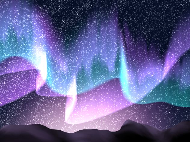Northern Lights. - ibisPaint