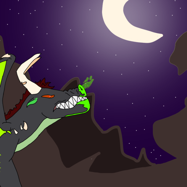 Blackwings and Deathwings meet - ibisPaint