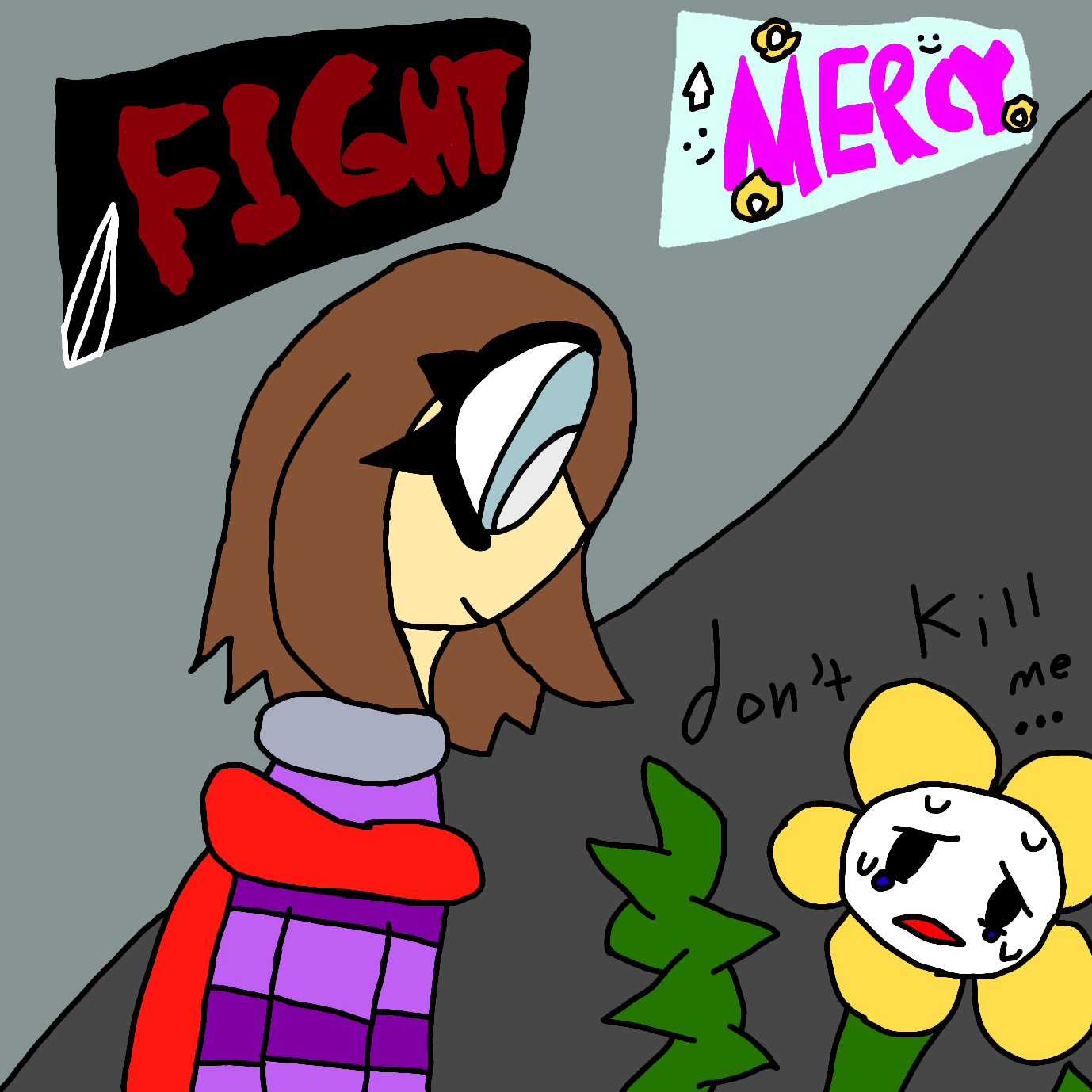 g l I t c h 's Choice (Underfell) - ibisPaint