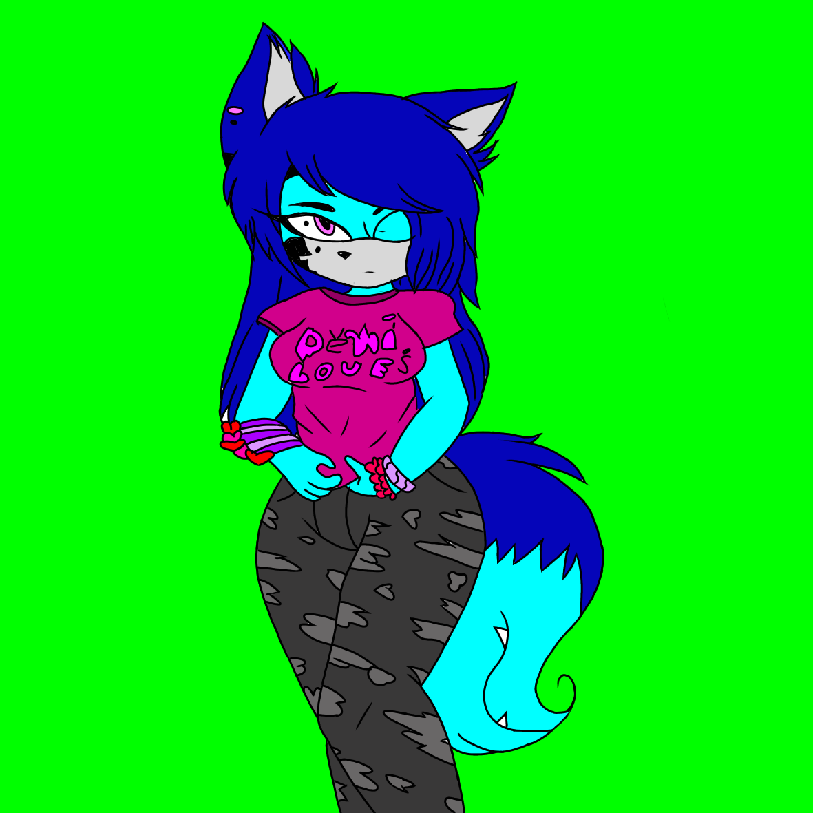 Blue bby - ibisPaint